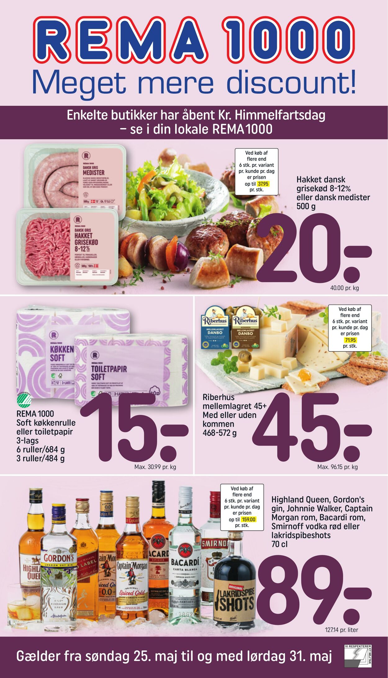 Rema 1000 Tilbudsavis - Gyldig fra 25.05 til 31.05 - Side Nr. 1 ...